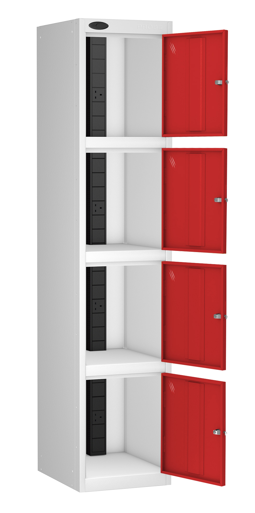 Tool charging lockers , small portable appliance battery charging lockers