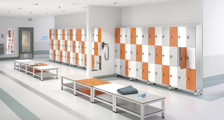 ZENBOX Leisure lockers for wet chlorine environments