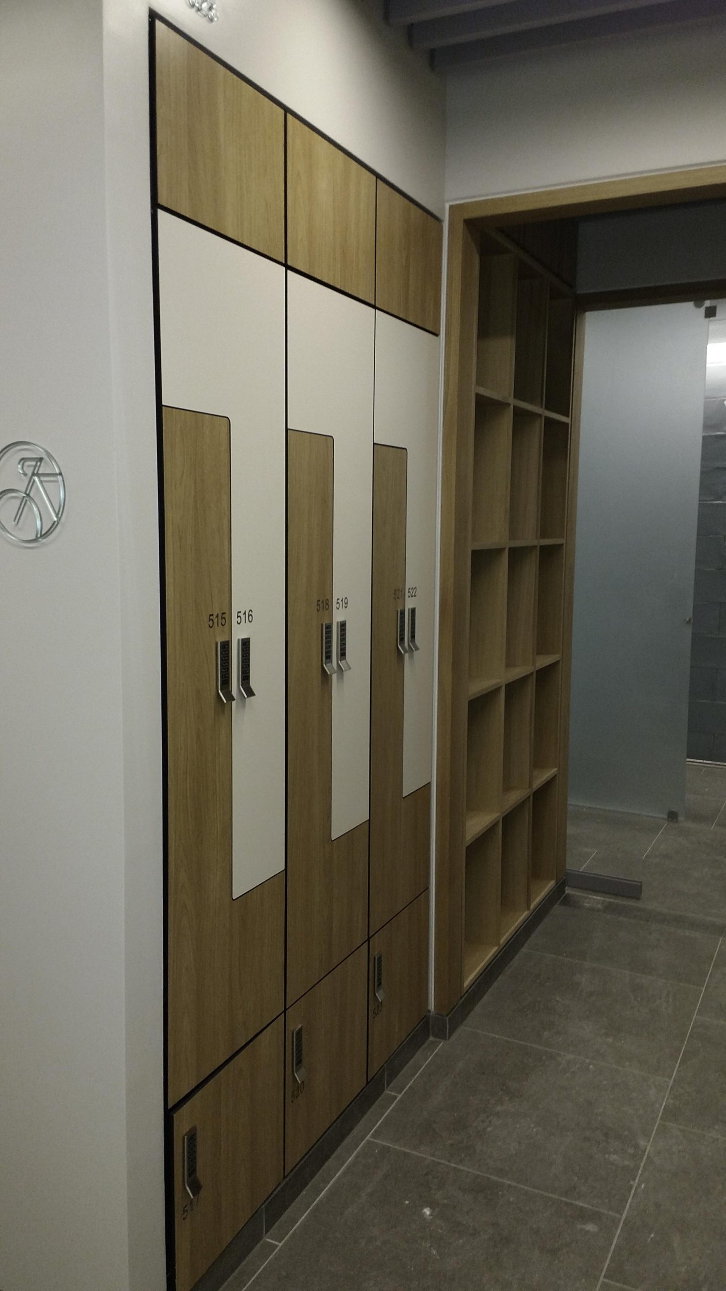 Z shaped lockers with DigiLock keypad locks - Blog Total Locker Service