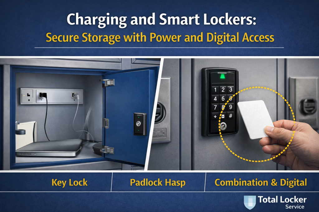 Charging & Smart Lockers UK: Secure Storage with Power & Digital Access