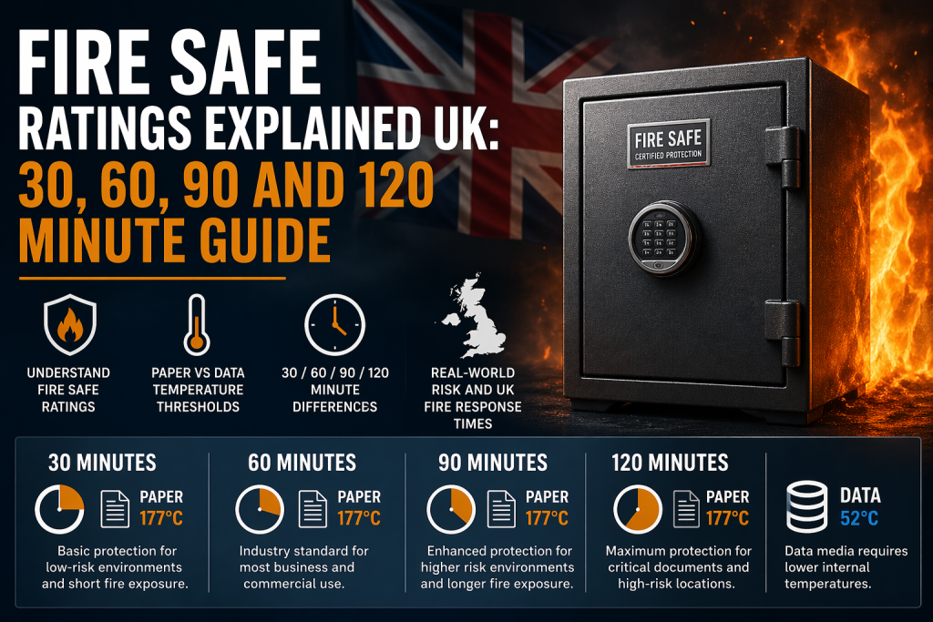 Fire Safe Ratings UK: 30, 60, 90 & 120 Minute Guide