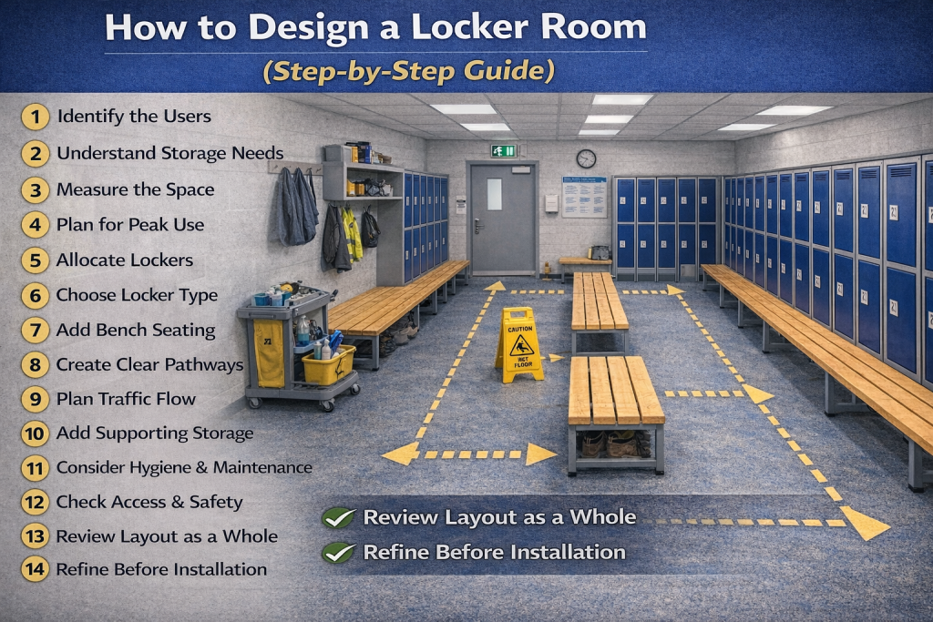 How to Design a Locker Room: Step-by-Step Guide