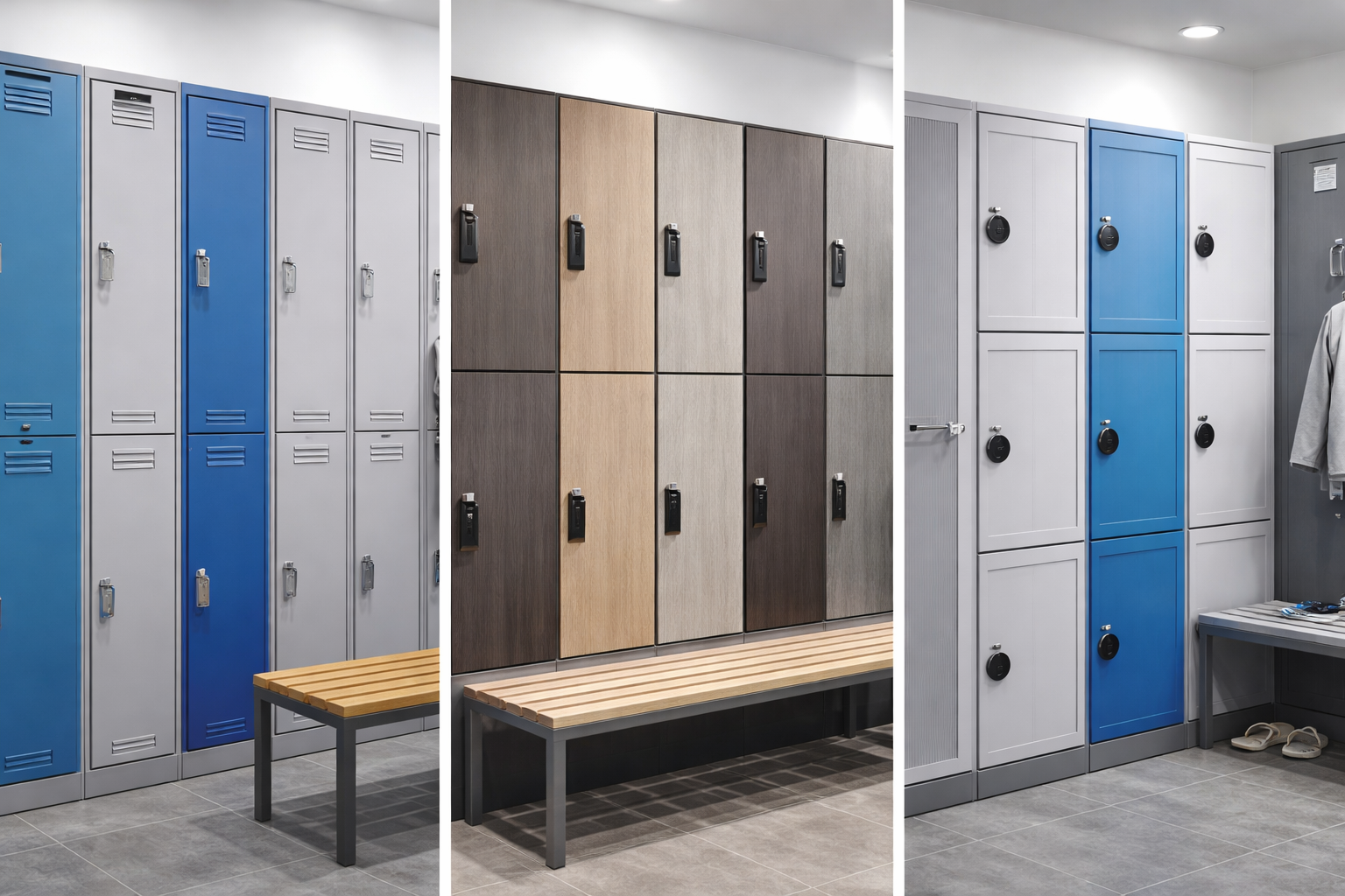 Steel vs Laminate vs Plastic Lockers: Which Is Best for Changing Rooms ...